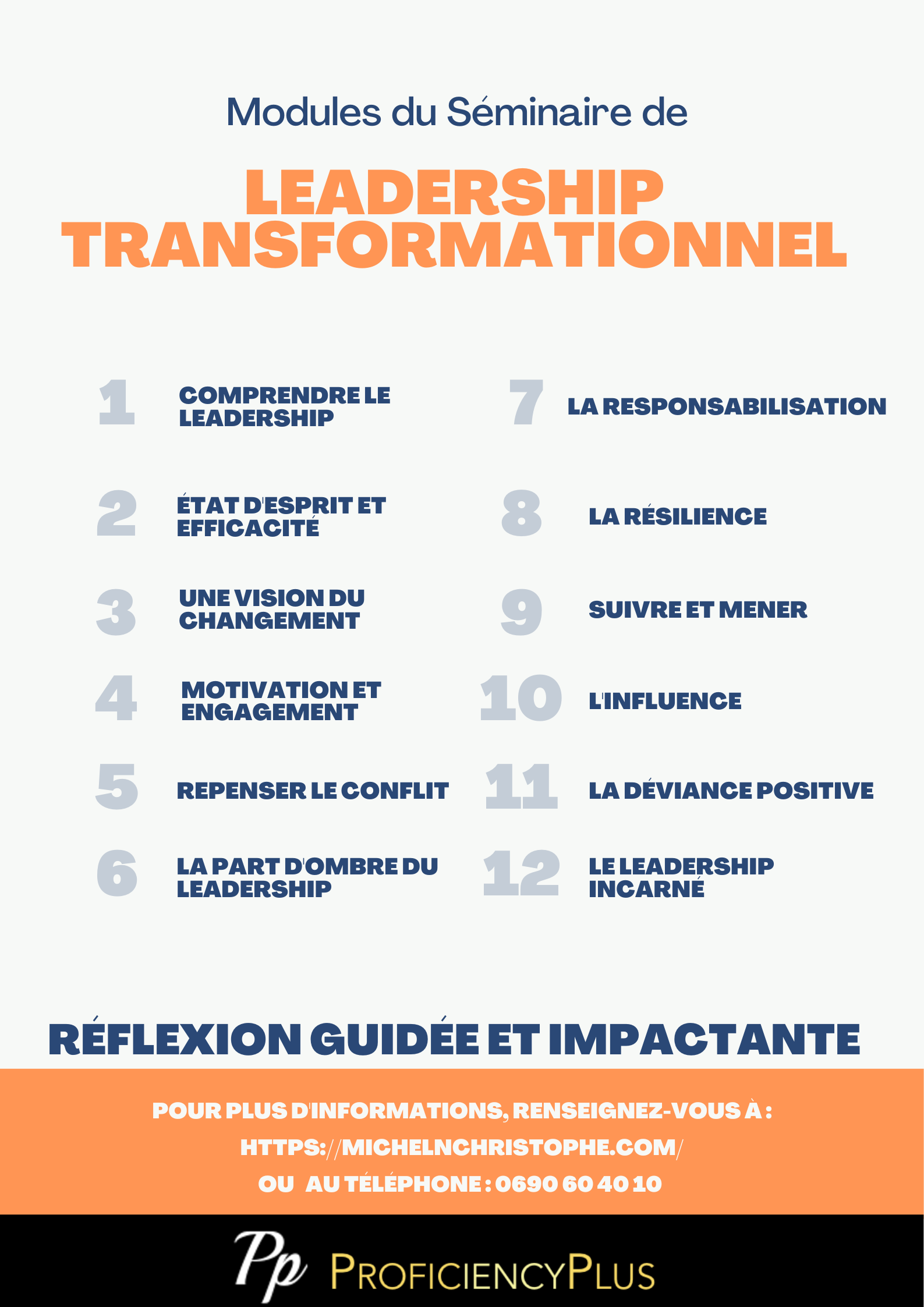 Le Leadership Transformationnel – ProficiencyPlus